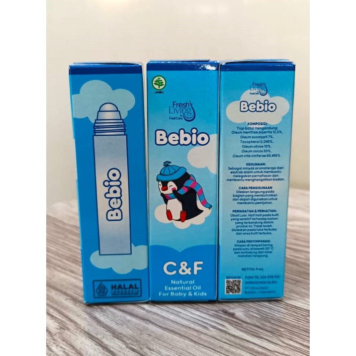 Jual BEBIO COLD AND FLU NATURAL ESSENSIAL OIL UNTUK BAYI DAN ANAK 9 ML ...