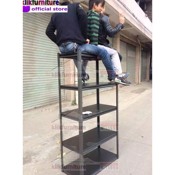 Jual Rak Besi Shelf Shelving Rack 5 Susun R915 Sapporo Pozza | Shopee ...