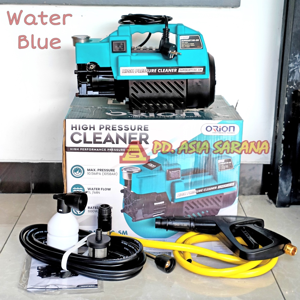 Jual Mesin Jet Cleaner SUPERJET100-SM Orion Alat Steam Cuci Mobil Motor ...