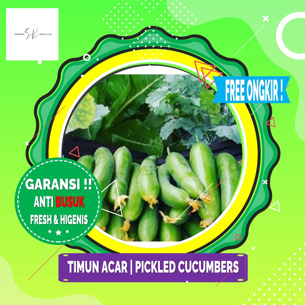 Jual Sumber Kwalitas - Timun Acar | Pickled Cucumbers 250 gram - 500 ...