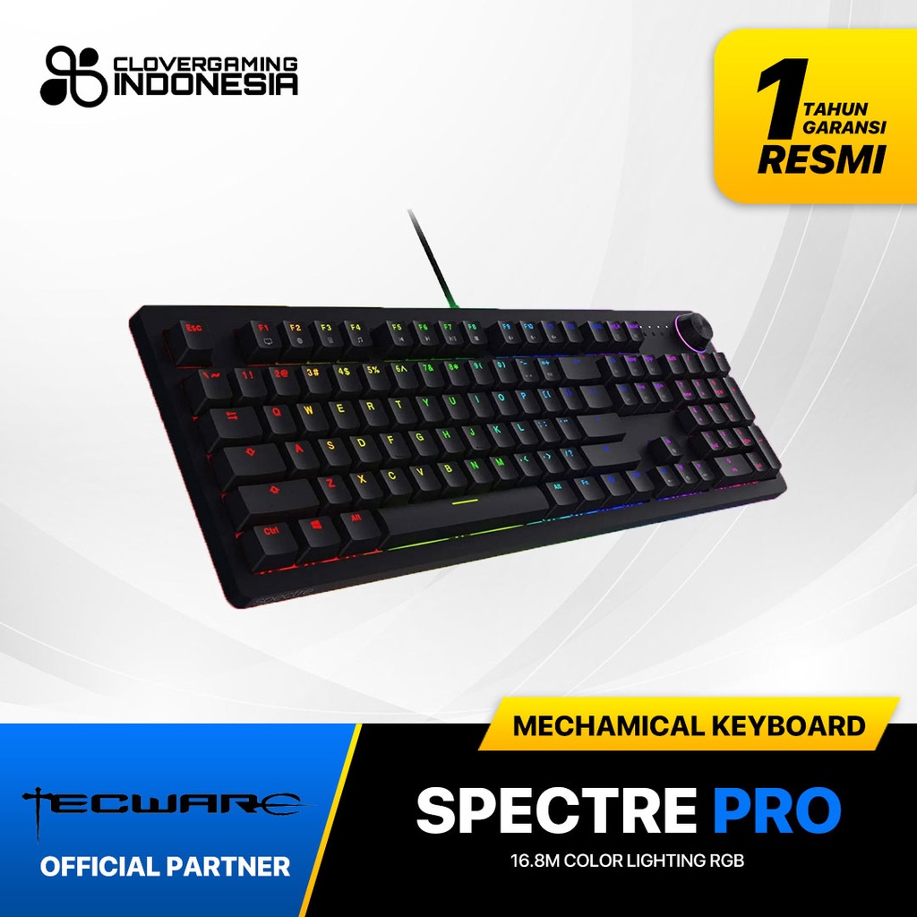 Jual Tecware Phantom Spectre Pro RGB - Mechanical Gaming Keyboard ...