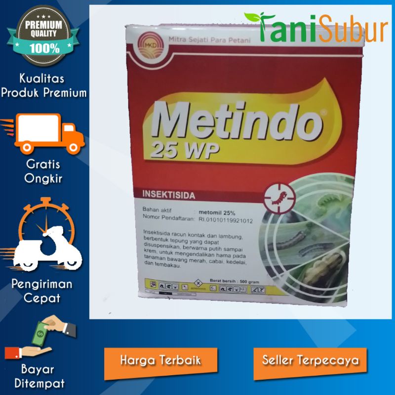 Jual Insektisida METINDO 25WP Isi 500gr | Shopee Indonesia