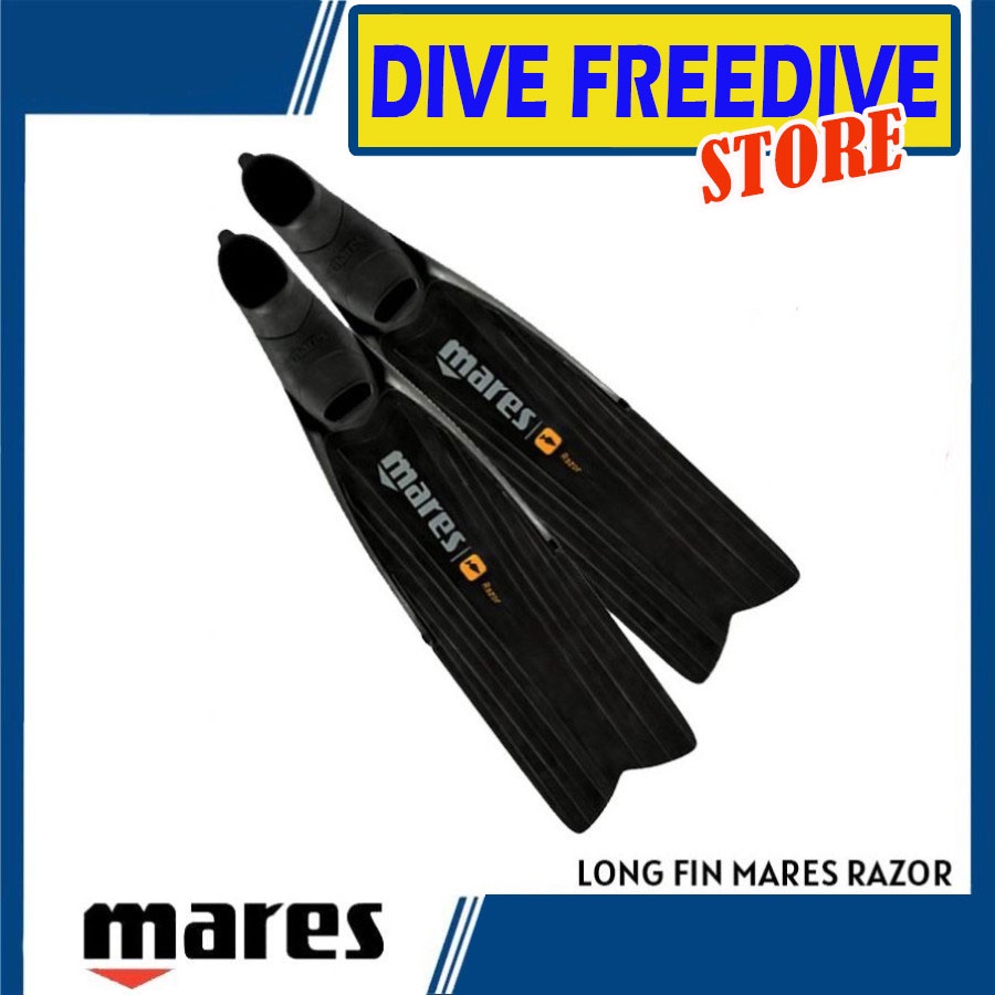 Jual Long Fin Mares Razor Pro B-Fins Kaki Katak Panjang Selam Plastic ...