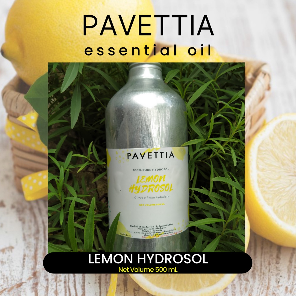 Jual 500 ml - Lemon hydrosol - aromatic water (Citrus x limon) | Shopee ...