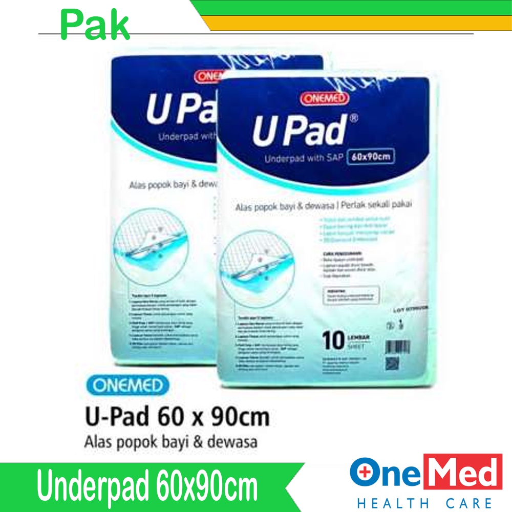 Jual Alkes Pasar Pramuka Underpad 60x90cm Onemed Pak Isi 10 Lembar ...