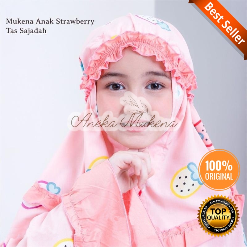 Jual Mukena Anak Usia 2 3 4 5 6 7 8 9 10 11 12 Tahun Set Sajadah ...