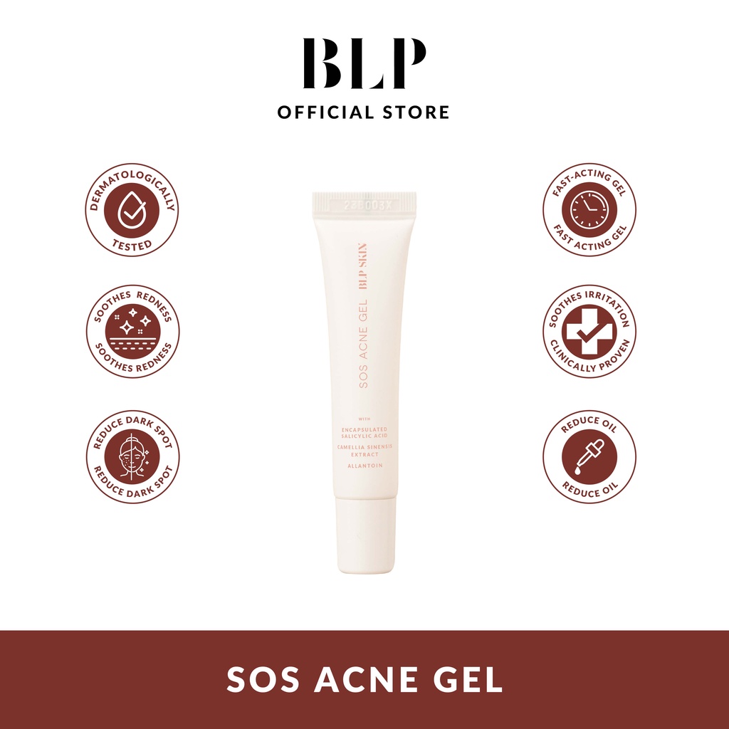 Jual BLP Skin - SOS Acne Gel - 12gr - Gel Untuk Jerawat | Shopee Indonesia