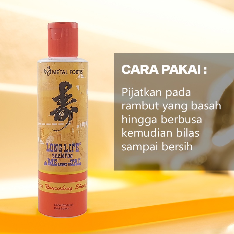 Jual METAL FORTIS Shampo Metal 200 / 100 / 60 ML Hair Nourishing Long ...