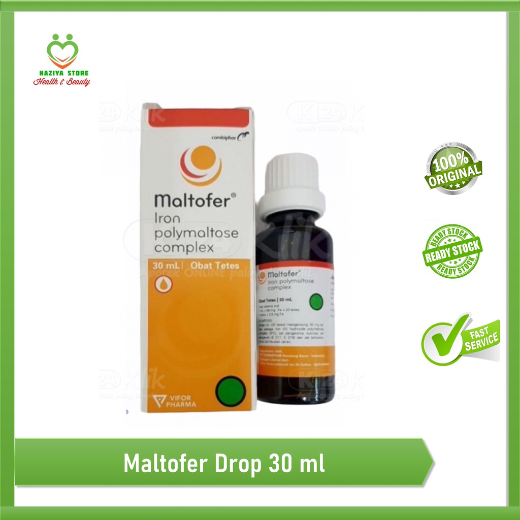 Jual MALTOFER DROPS BAYI 30 ML Obat Tetes Pencegah Anemia Zat Besi ...