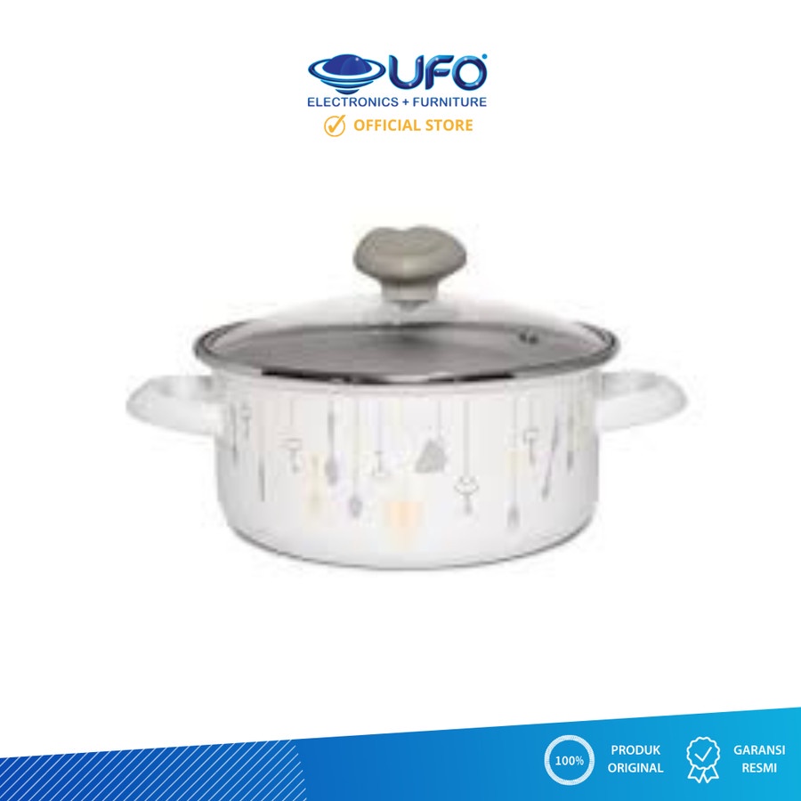 Jual Kedawung Chefina Dutch Oven 24 cm Chandelier Panci Enamel ...