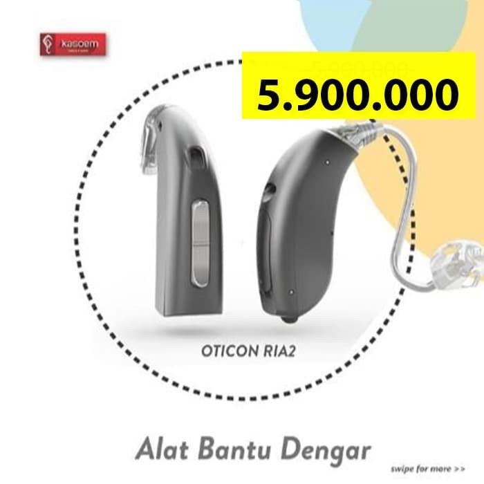 Jual Alat Bantu Dengar OTICON RIA2 ORIGINAL | Shopee Indonesia