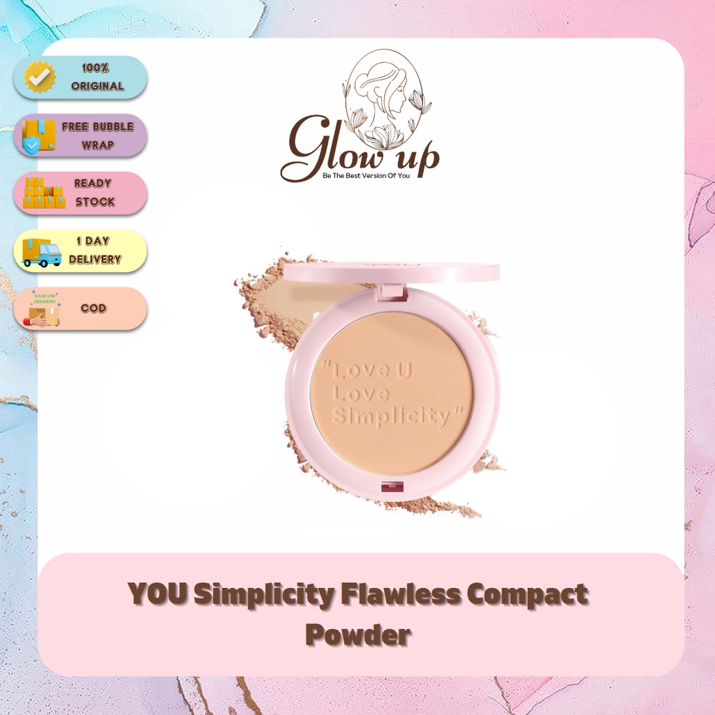 Jual YOU Simplicity Flawless Compact Powder 10g | Shopee Indonesia