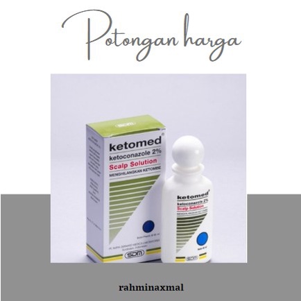 Jual Shampoo Ketomed Scalp Solution 60 mL | Shopee Indonesia