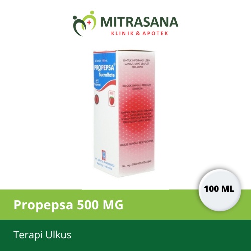 Jual PROPEPSA 500 MG/5 ML SYR 100 ML | Shopee Indonesia