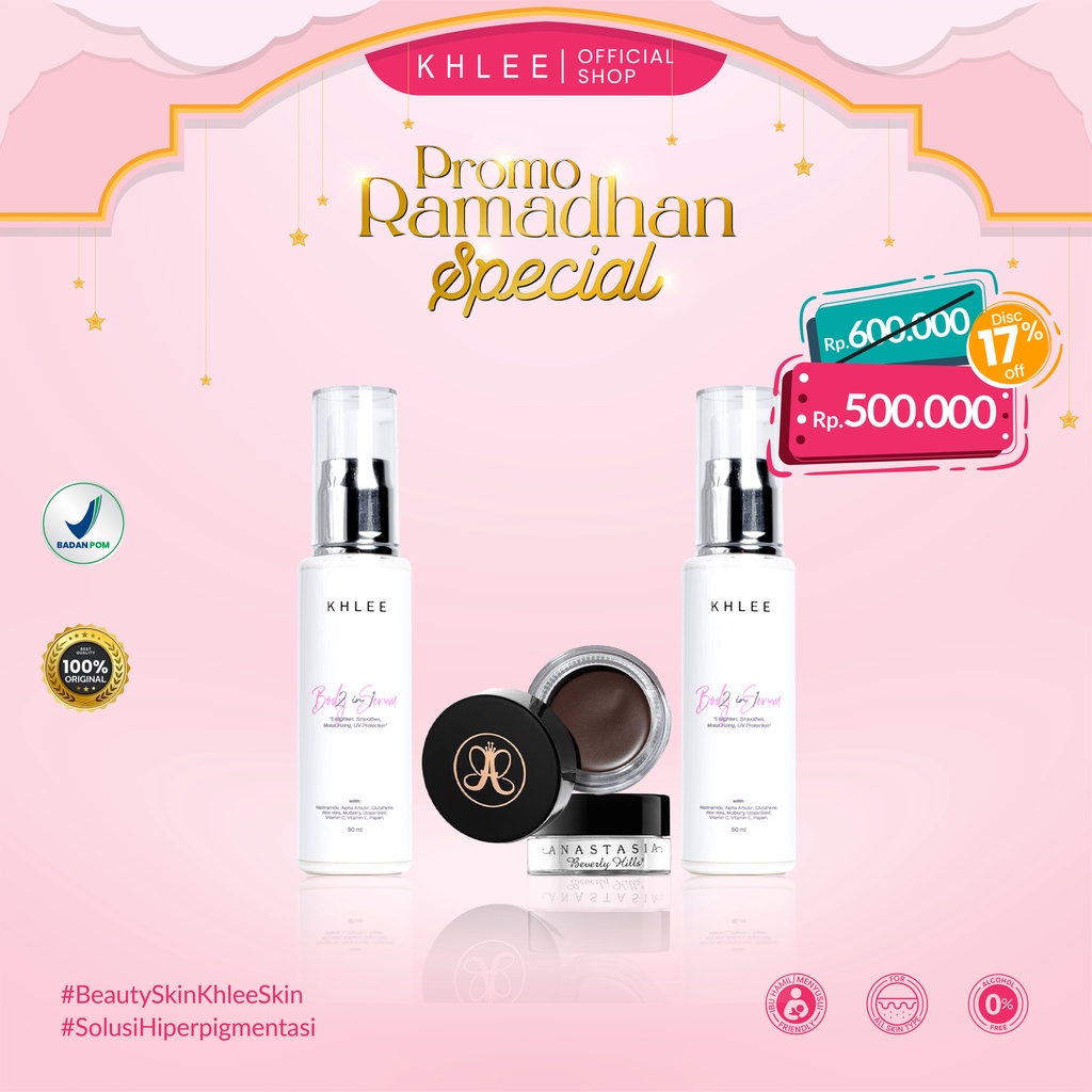 Jual Paket Anastasia Beverly Hills ABH Diprow Pomade Chocolate KHLEE ...