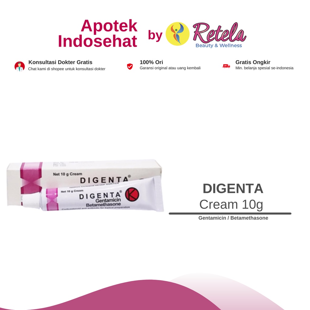 Jual DIGENTA CREAM 10GR | Shopee Indonesia