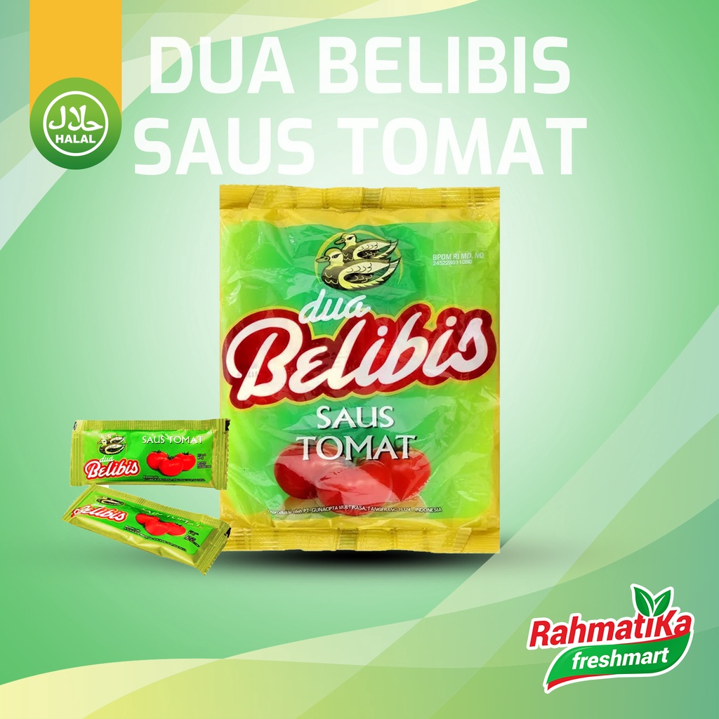 Jual Dua Belibis Saus Tomat 24 Sachet x 9 gram | Shopee Indonesia