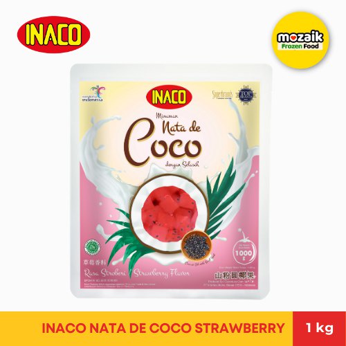 Jual Inaco Nata Decoco Strawberry 1Kg Frozen Mart Frozen Food Palembang ...