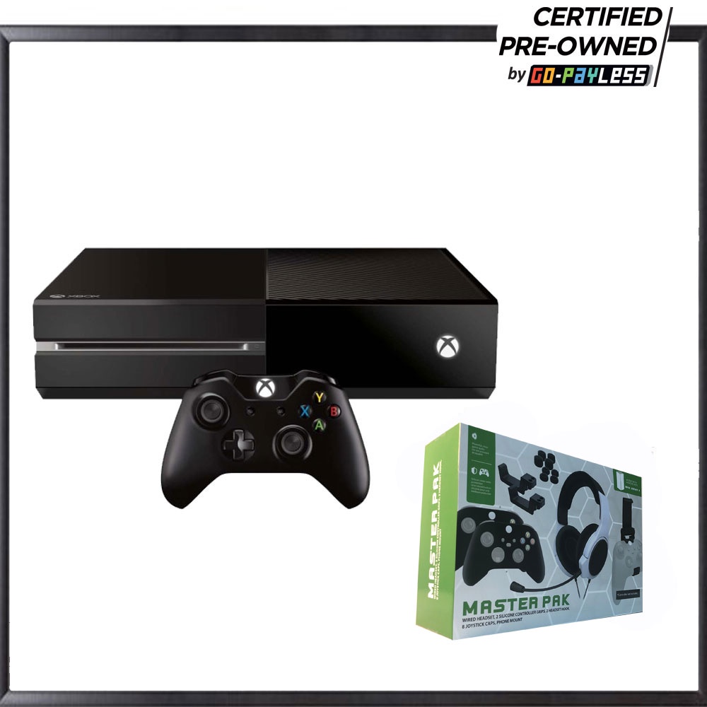 Jual XBOX One Fat 500GB Preowned + 1 Controller + Master Pack | Shopee ...