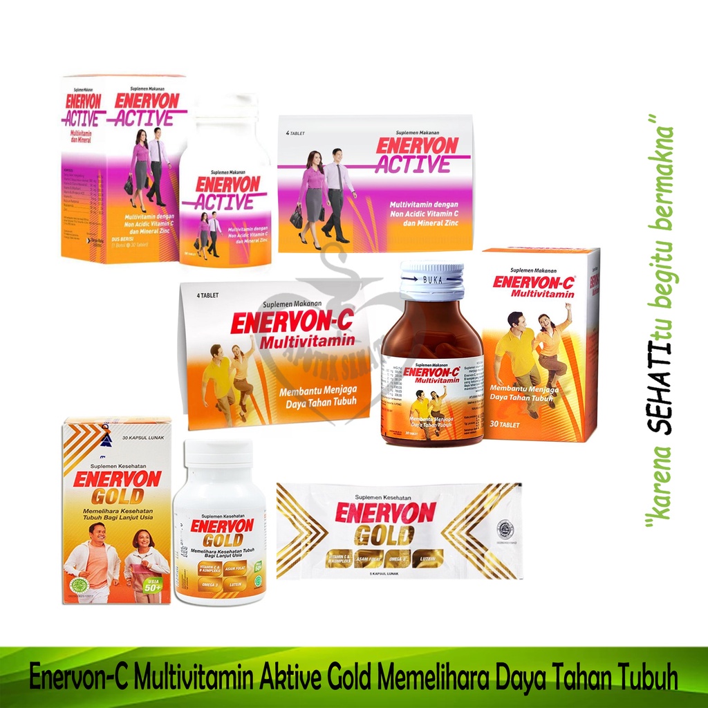 Jual ENERVON C BOTOL ISI 30 TAB MULTIVITAMIN DAYA TAHAN TUBUH | Shopee ...