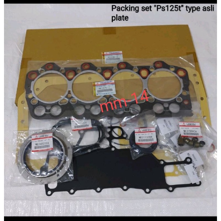 Jual PAKING SET GASKET FULL SET MITSUBISHI PS125 TURBO CANTER ORIGINAL | Shopee Indonesia