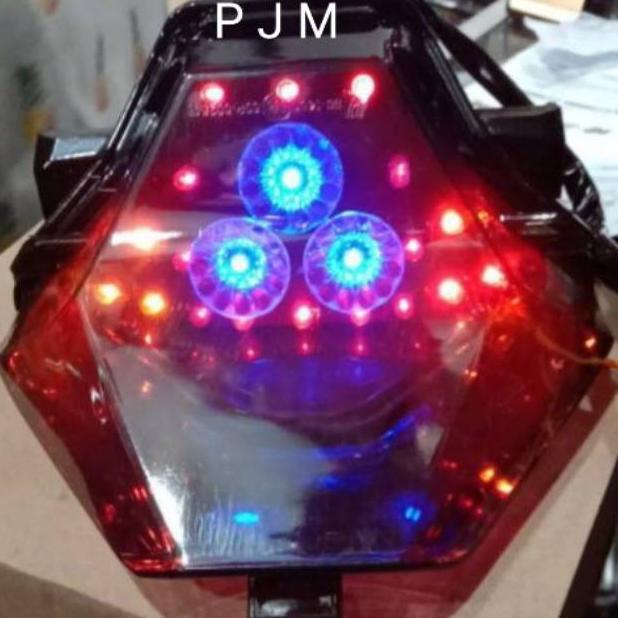 Jual LAMPU STOP LED 3 IN 1 R25/MT25/MX KING/STOP ASSY LED 3 IN 1 R25 ...