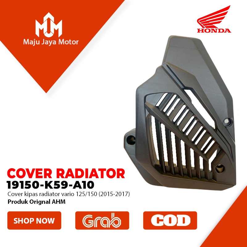 Jual Cover Tutup Kipas Radiator PCX Vario 125 150 Led Esp Original AHM ...