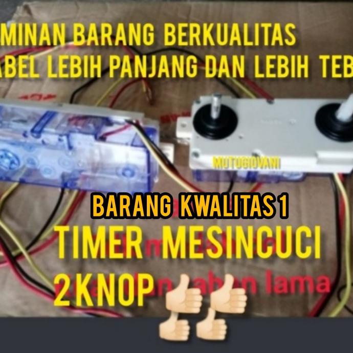 Jual Timer mesin cuci 2 knop untuk mesin cuci 2 tabung (3 Kabel ...