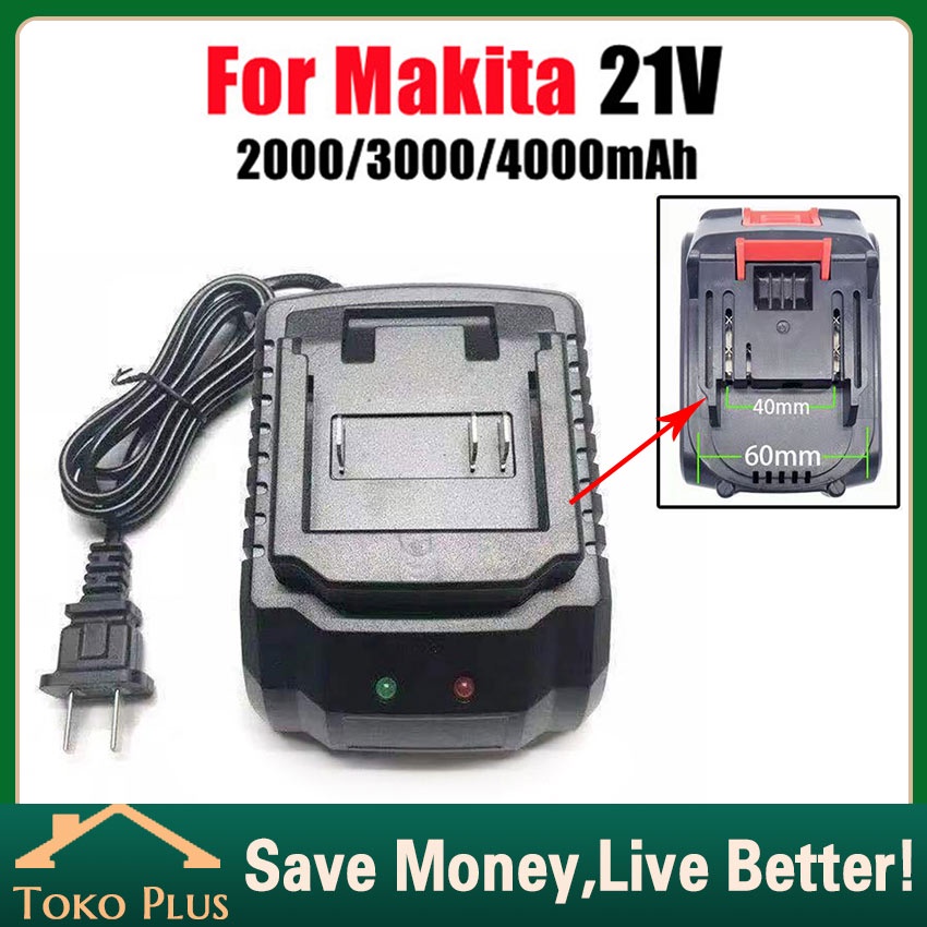 Jual Charger Makita Lithium Bor 21V Charger Adaptor Casan Cas Baterai ...
