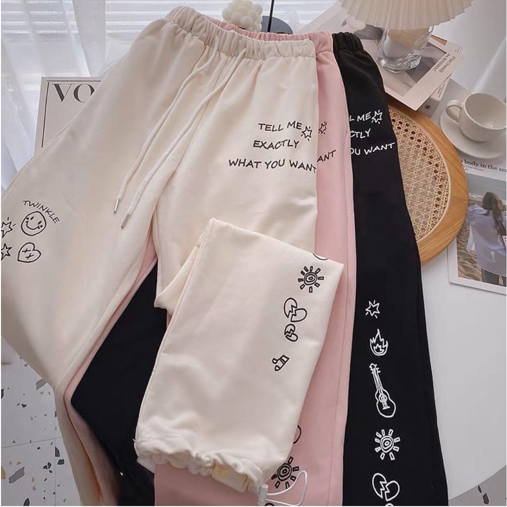 Jual celana wanita - TWINKLE JOGGER CELANA KULOT WANITA - celana ...