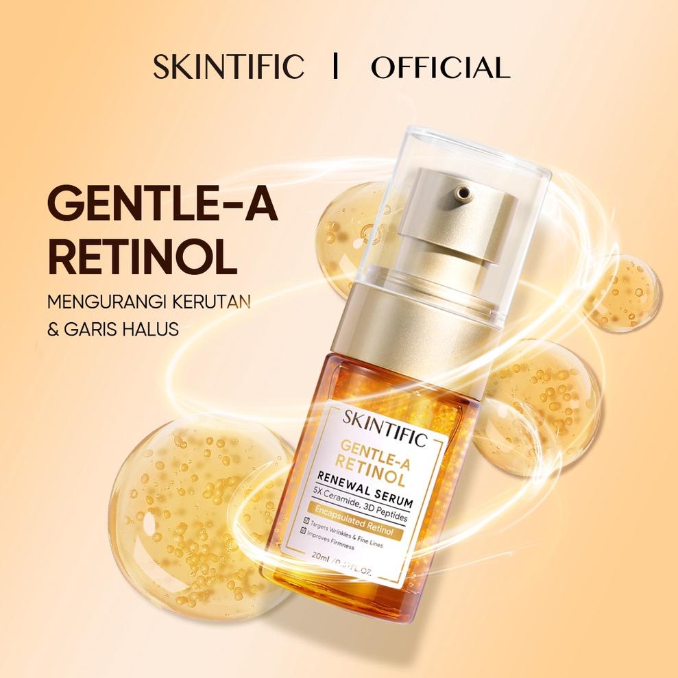 Jual Terbaru SKINTIFIC Retinol Serum Anti Aging 5X Ceramide Gentle A ...