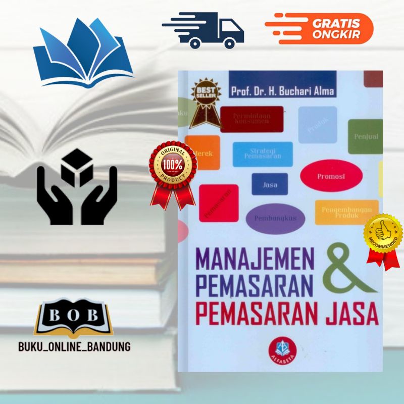 Jual Buku Manajemen pemasaran dan pemasaran jasa buchari alma | Shopee Indonesia