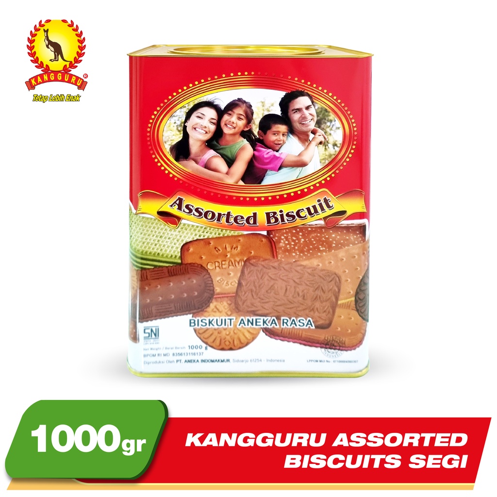 Jual Kangguru Assorted Biscuits 1000g | Shopee Indonesia