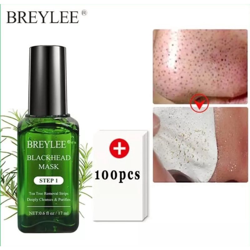 Jual Breylee Masker Komedo Penghilang Komedo Step 1 Pembersih komedo ...