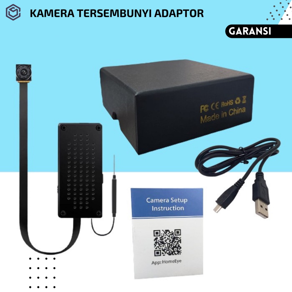Jual KAMERA KECIL PENGINTAI MINI CAMERA MINI WIFI CCTV SPY CAM HIDDEN ...