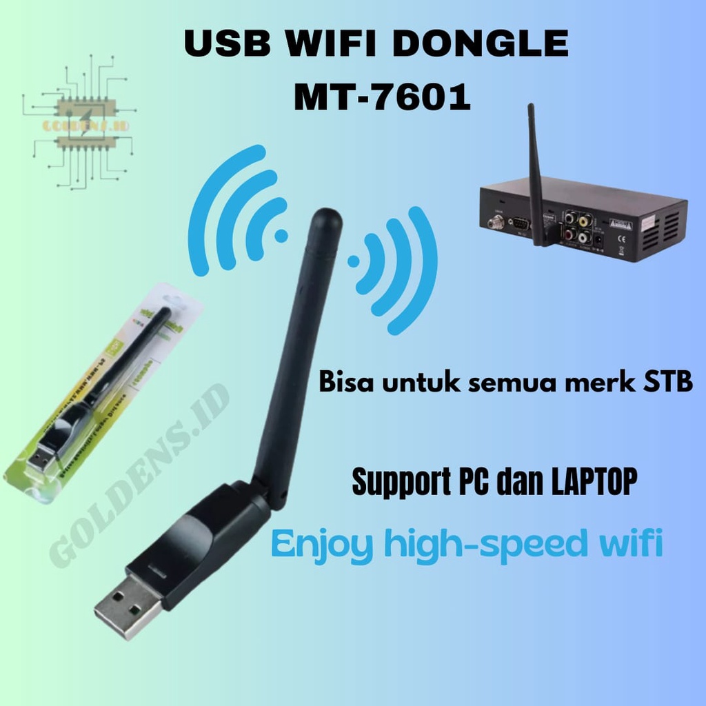 Jual USB WIFI DONGLE MT7601/SET TOP BOX/TV DIGITAL/LAPTOP/ADAPTER ANTENA WIFI | Shopee Indonesia