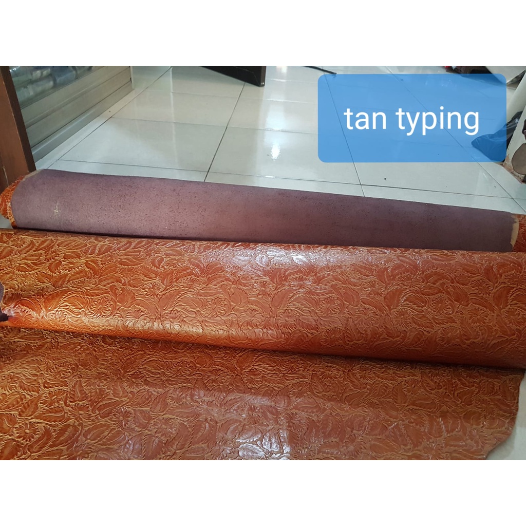 Jual CUERO Kulit Sapi Emboss Motif batik Kulit Sapi Emboss bahan tas ...