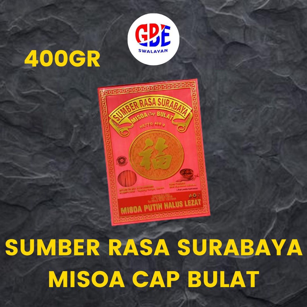 Jual Sumber Rasa Surabaya Misoa Cap Bulat 400gr | Shopee Indonesia