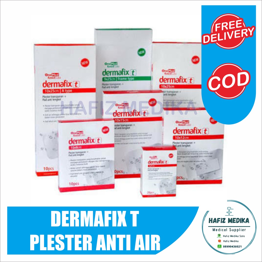 Jual Dermafix Plester anti air plester luka operasi | Shopee Indonesia