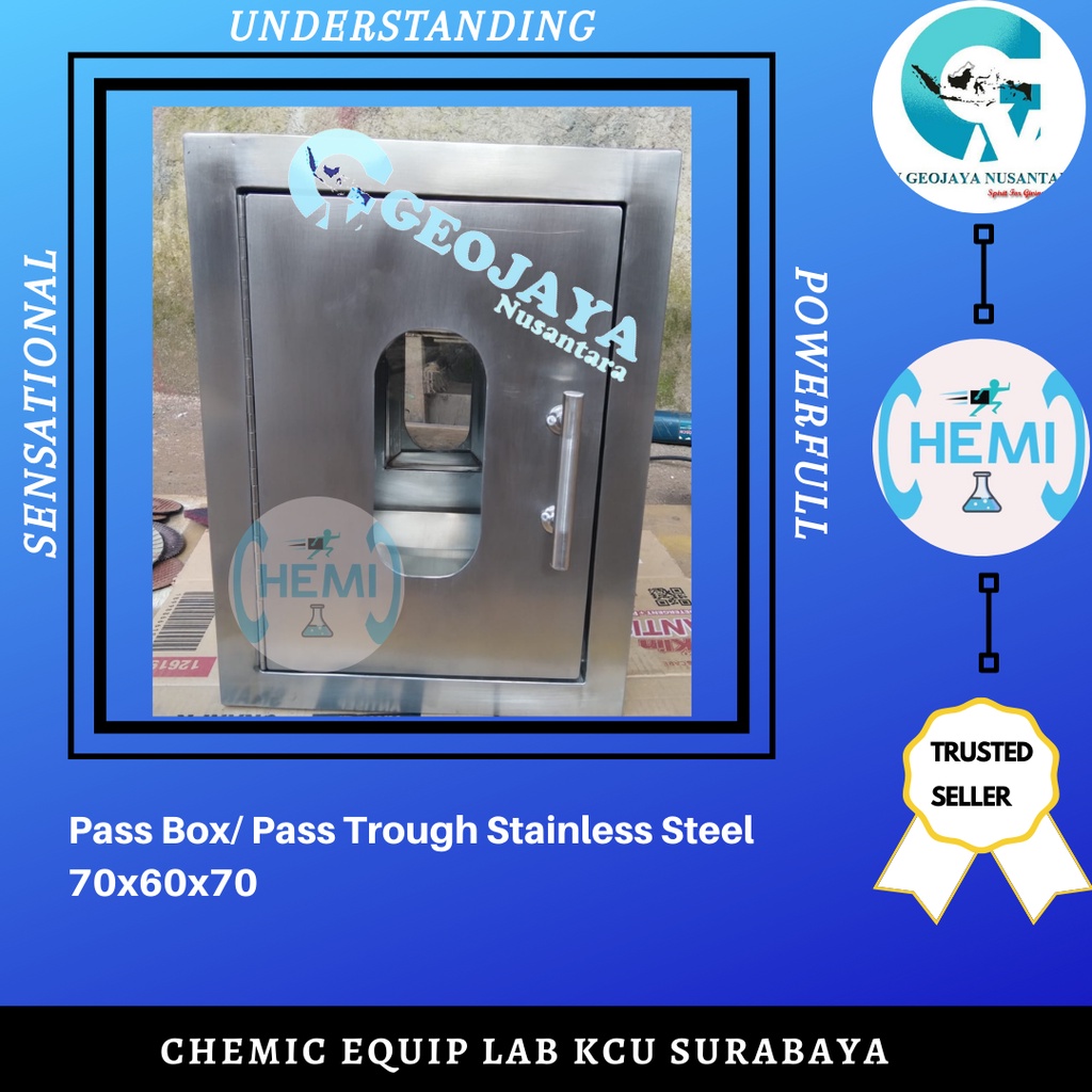 Jual Pass Box/ Pass Trough Stainless Steel 70x60x70 | Shopee Indonesia