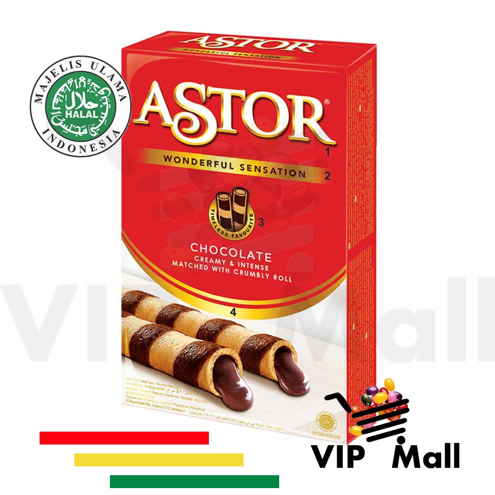Jual Astor Chocolate Addict / Wafer Stick Astor Box @ 40 gram | Shopee ...