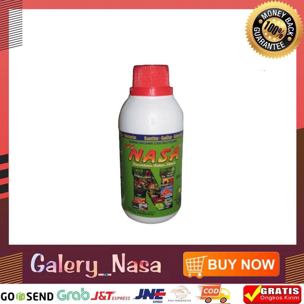 Jual Pupuk Organik Cair Nasa 500 Cc - POC NASA Pupuk Organik Cair ...