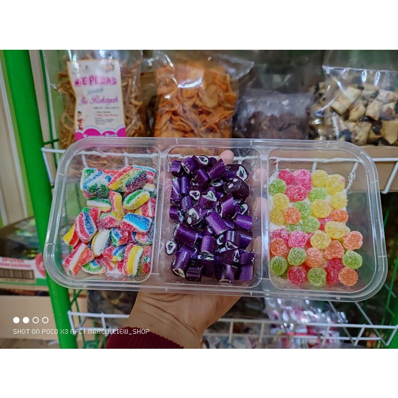 Jual permen viral aneka rasa 3sekat | Shopee Indonesia