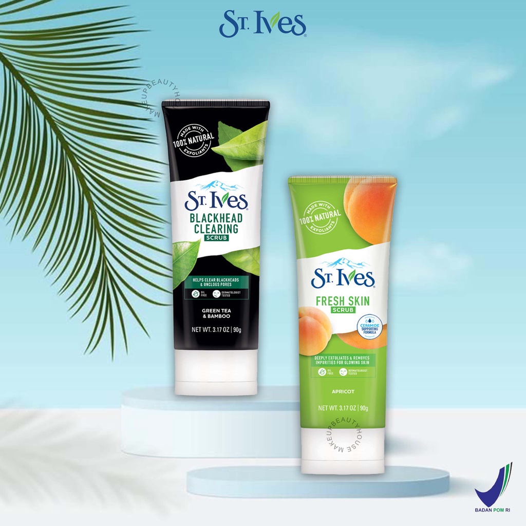 Jual ST IVES Face Scrub - Blackhead Clearing Green Tea | Fresh Skin ...