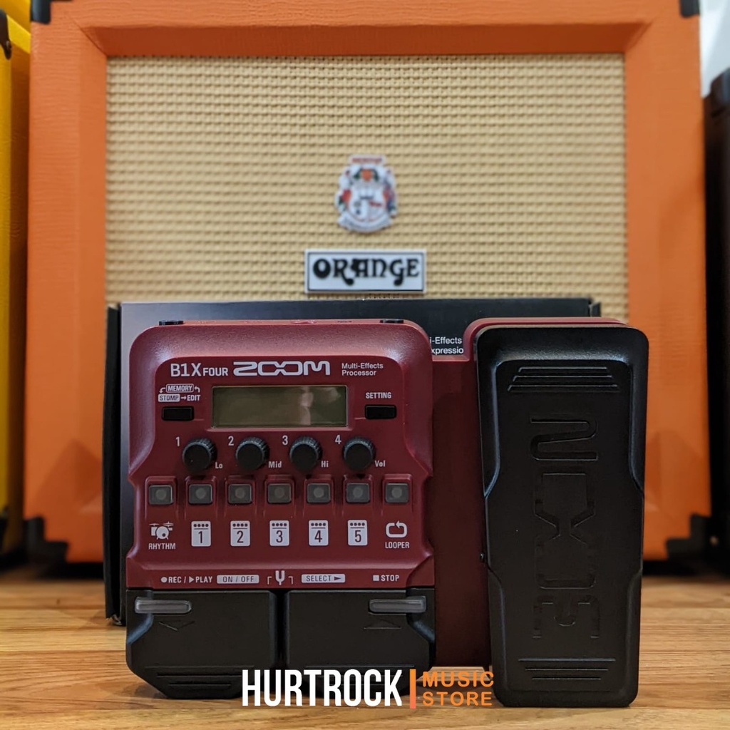 Jual Zoom B1X FOUR Bass Multi-effects Processor | Shopee Indonesia