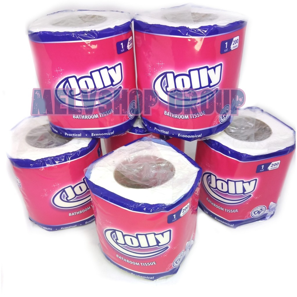 Jual Tissue Jolly Roll / Tisu Jolly Gulung / Tissu Isi 200 Sheet ...