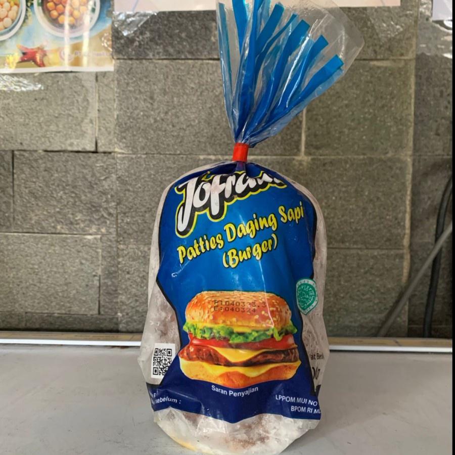 Jual Jofran Beef Patties/Daging Sapi Burger/Isian Burger 900 Gr (isi ...