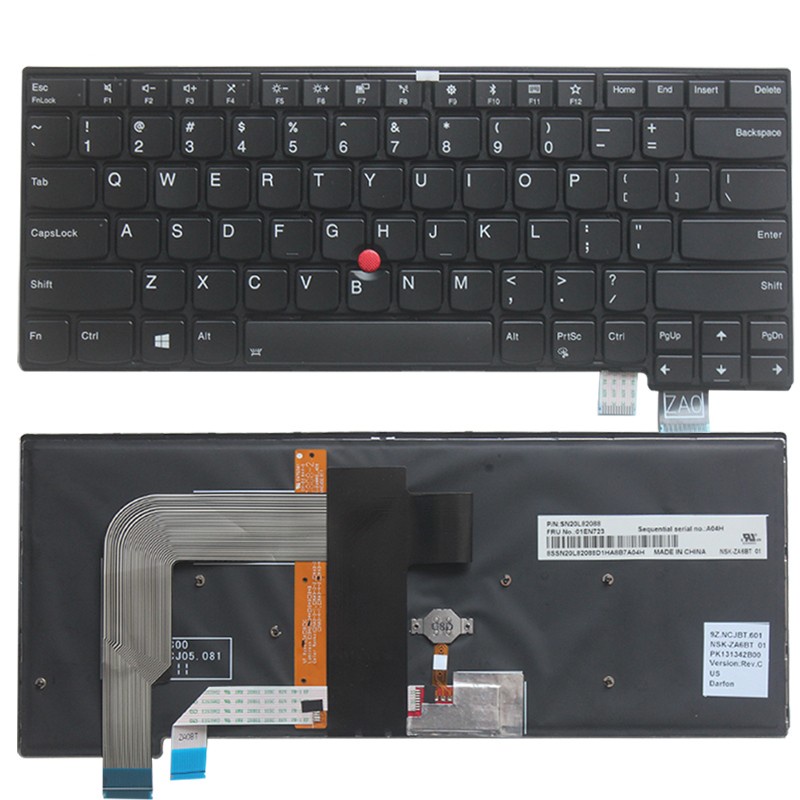 Jual KEYBOARD LENOVO T460 T460S T460P T470S SN20L82047 01EN711 01EN75 ...