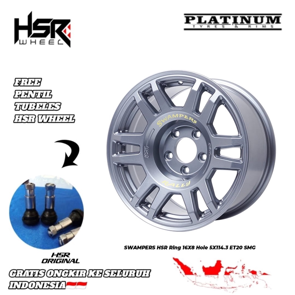 Jual VELG MOBIL R16 RING 16 ORIGINAL HSR TIPE SWAMPERS INNOVA X-TRAIL ...