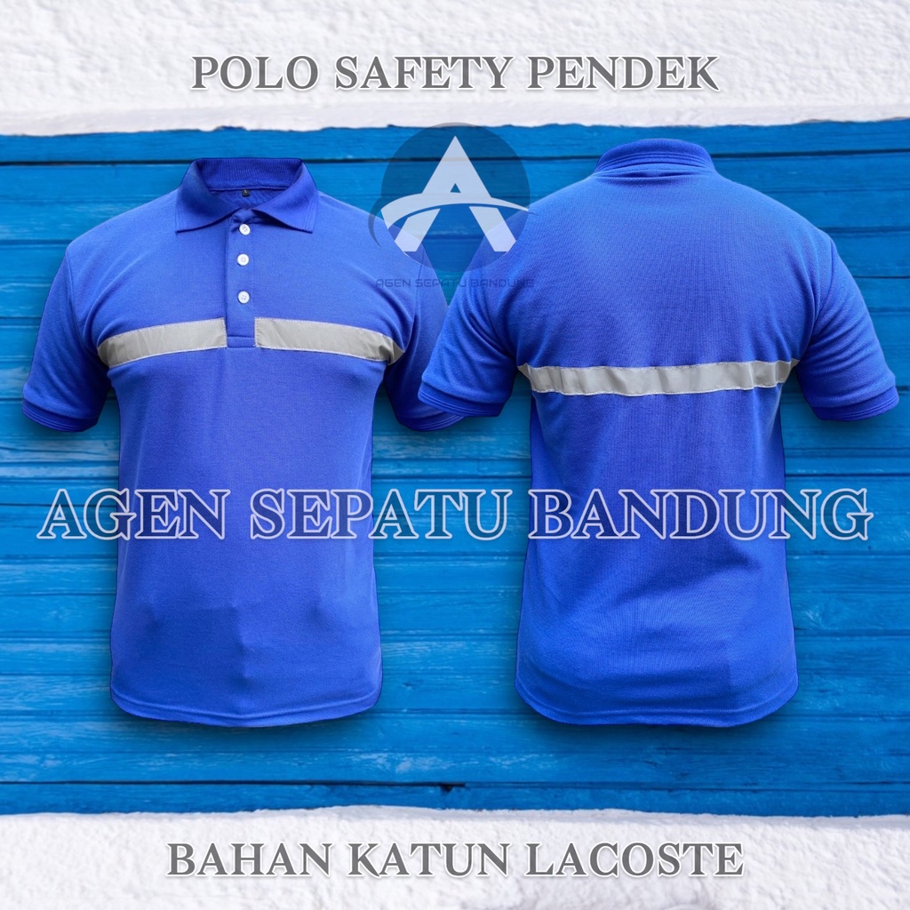 Jual KAOS SAFETY POLO SHIRT / KERAH POLO POLOS / KAOS POLO SHIRT ...